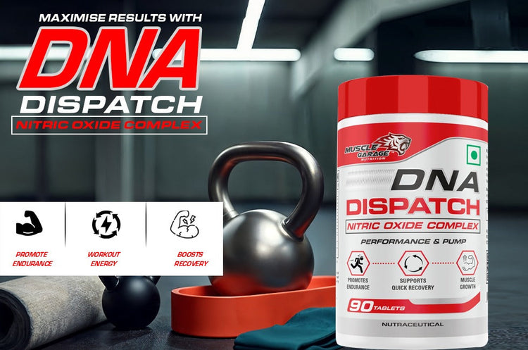 Maximise Results With DNA Dispatch Nitric Oxide Complex- Best Preworkout Ever