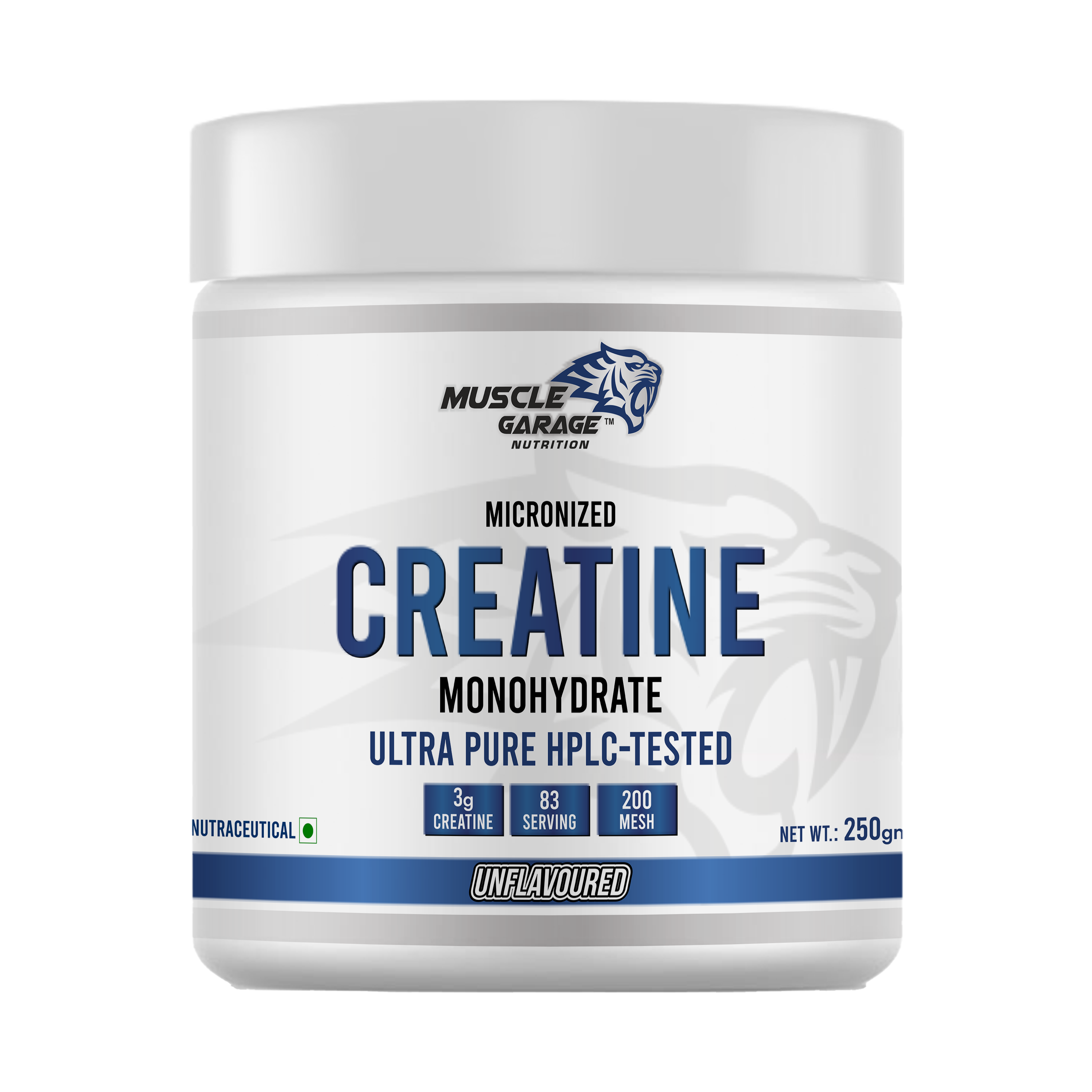 MG Creatine Monohydrate Powder – 250g (Unflavoured) | Ultra Pure HPLC ...