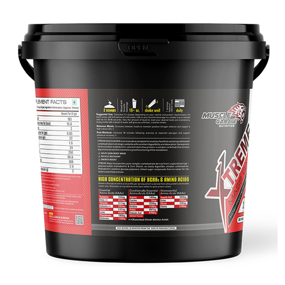 MG Extreme Mass Gainer (4.5Kg) 10LBS | High Protein Mass Gainer | 24g ...